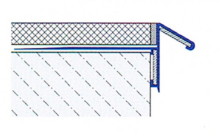 Balkon T-Profile Tropfkante Dünnbett - Cosmo Systems